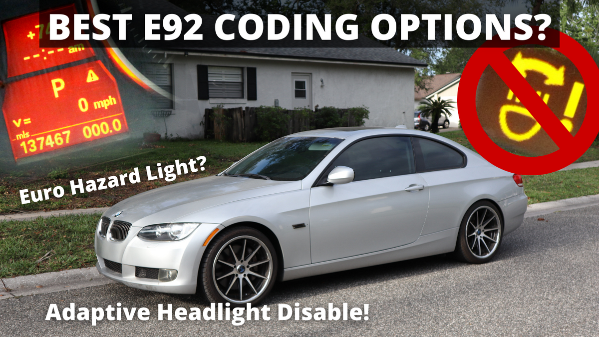 My Top 5 E90/E92 Coding Options! (w/FULL LIST ) – The Bimmer Barn