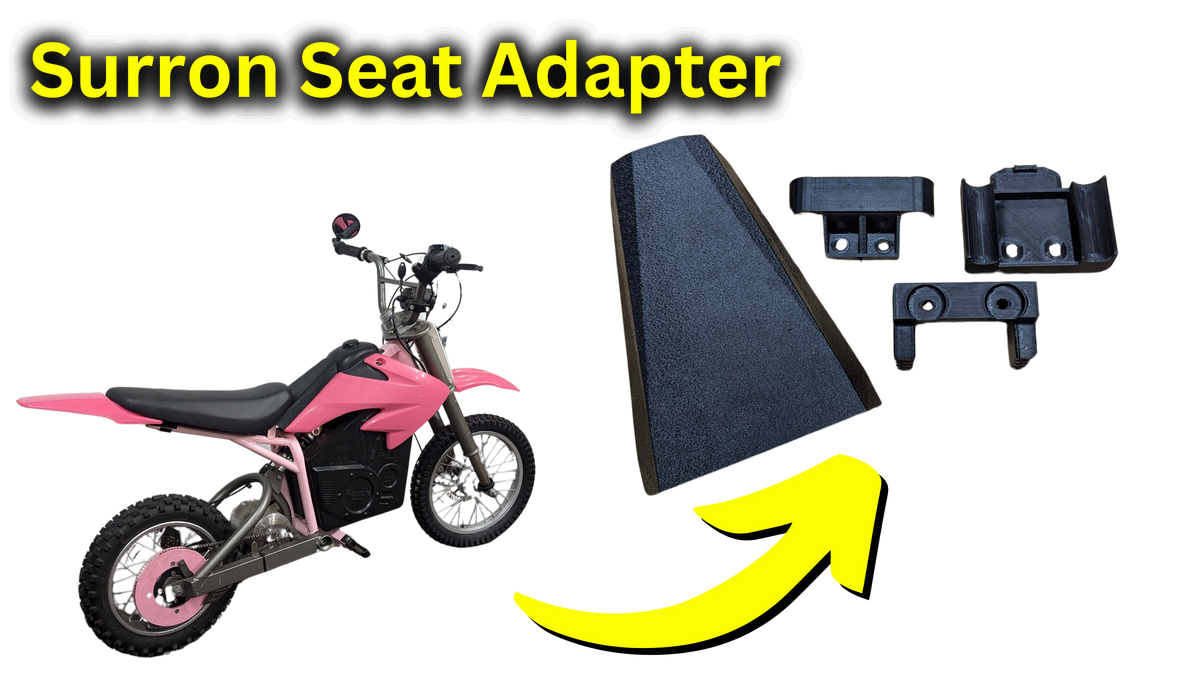 Razor MX650 Surron Seat Adapter Kit – The Bimmer Barn