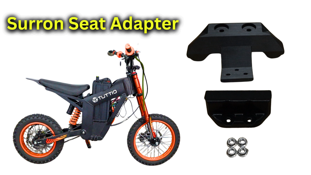 Tuttio Surron Seat Conversion Kit – The Bimmer Barn
